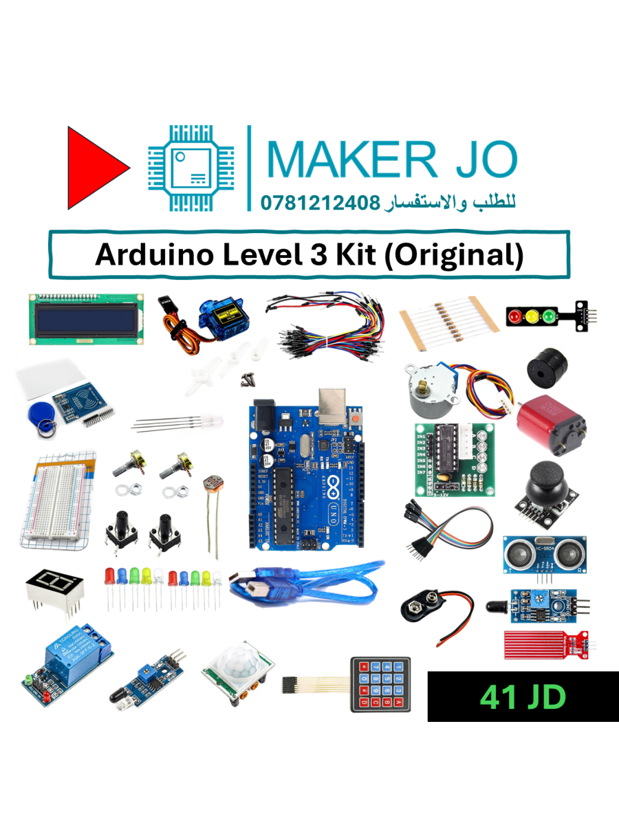 MAKERJO - Arduino Level 3 Kit (Original)